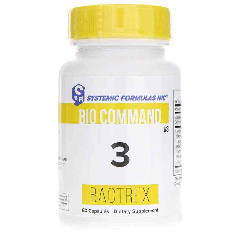 3 Bactrex, Systemic Formulas