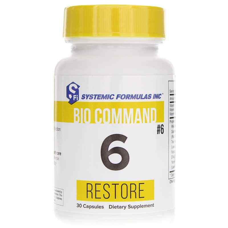 6 Restore, Systemic Formulas