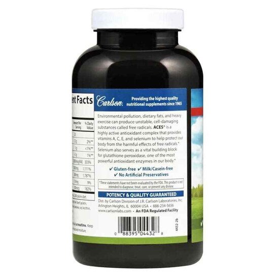 ACES Vitamins A, C, E + Selenium, Carlson Labs