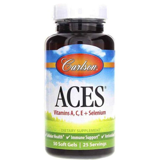 ACES Vitamins A, C, E + Selenium, Carlson Labs