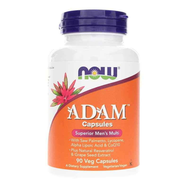 ADAM Capsules Superior Men's Multi, NOW Foods