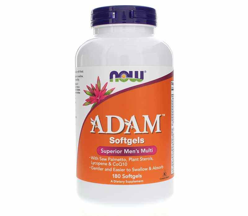 ADAM Softgels Superior Men's Multi, NOW Foods