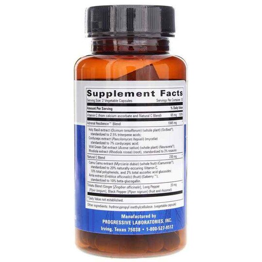 Adrenal Resilience, Progressive Labs