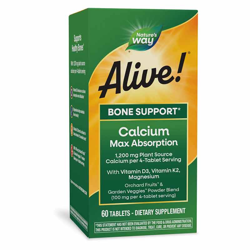 Alive Calcium Bone Formula, Natures Way