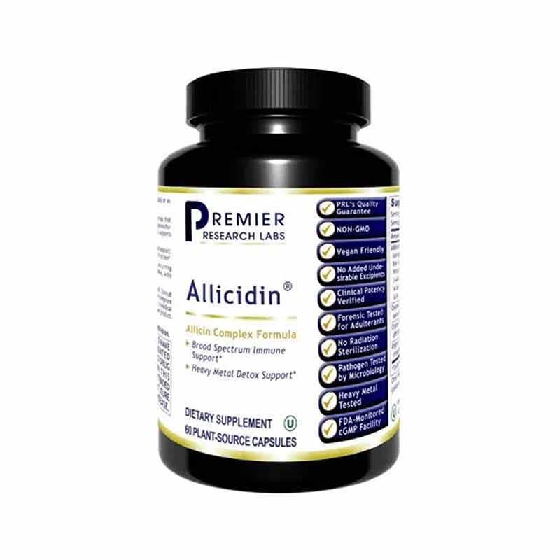 Allicidin Allicin Complex Formula, Premier Research Labs