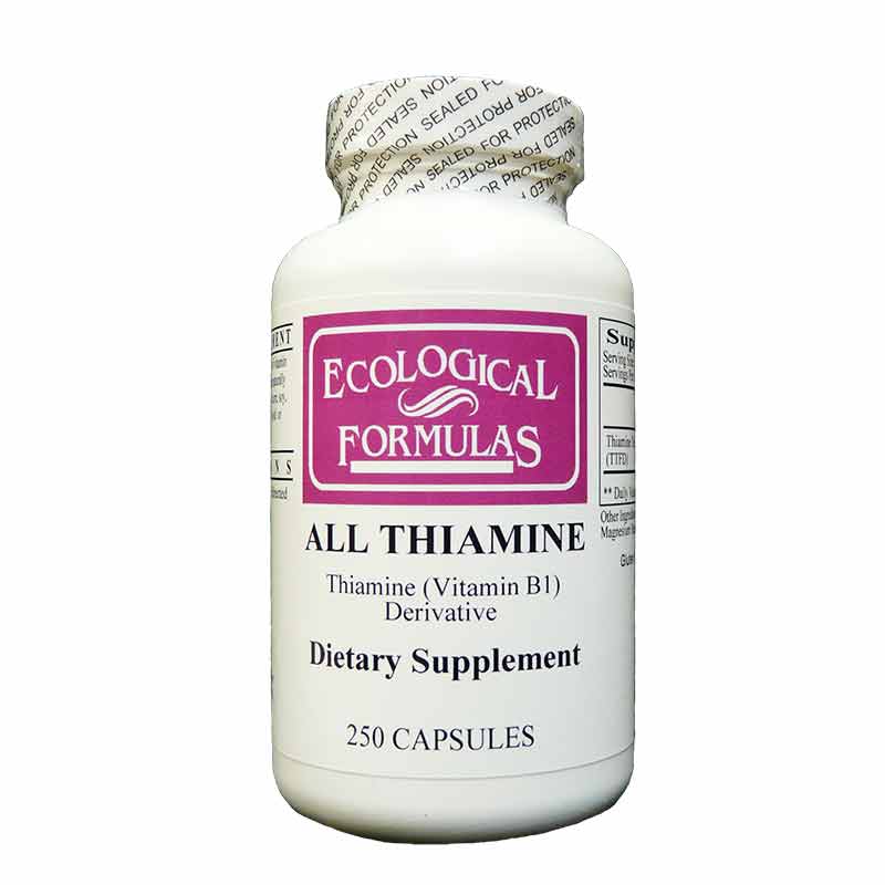 Allithiamine Vitamin B1 50 Mg, Ecological Formulas