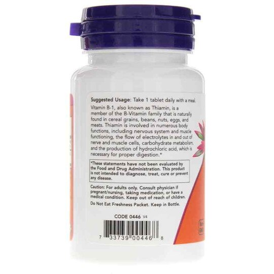 B-1 100 Mg, NOW Foods