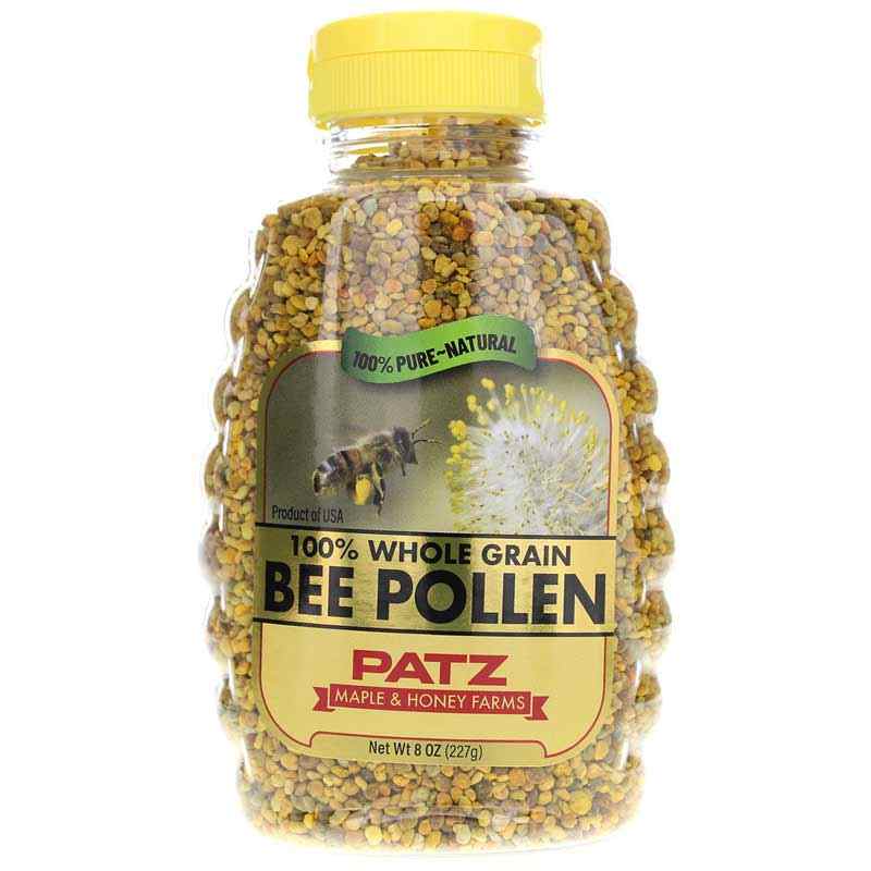 Bee Pollen 100% Whole Grain Granules, Patz Maple & Honey Farms