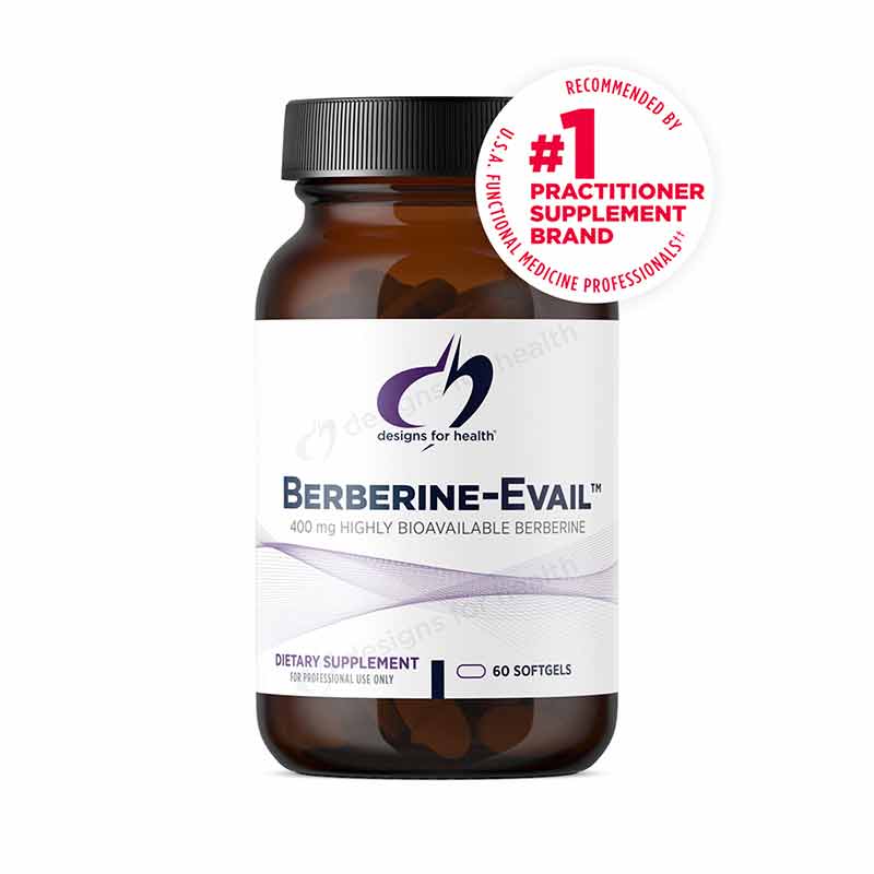 Berberine-Evail, 60 Softgels, Designs For Health