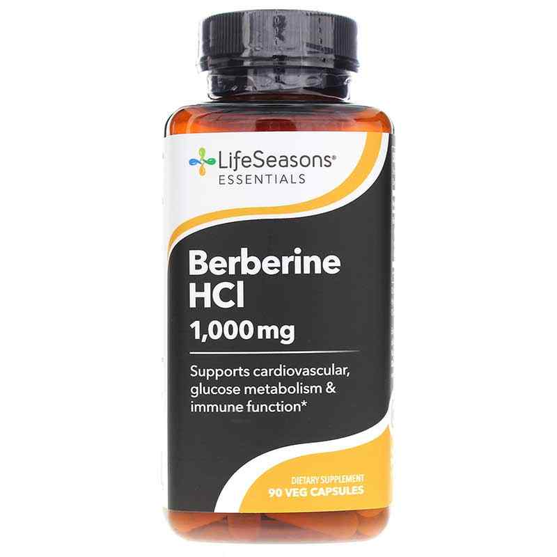 Berberine HCL 1000 Mg, LifeSeasons