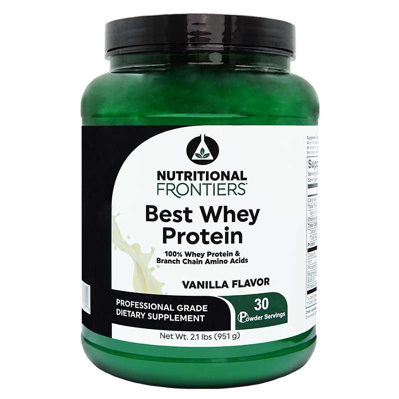 Nutritional Frontiers Best Whey Protein Creamy Vanilla 30 Servings