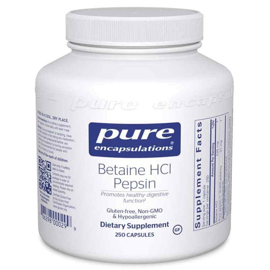 Betaine HCl, Pure Encapsulations
