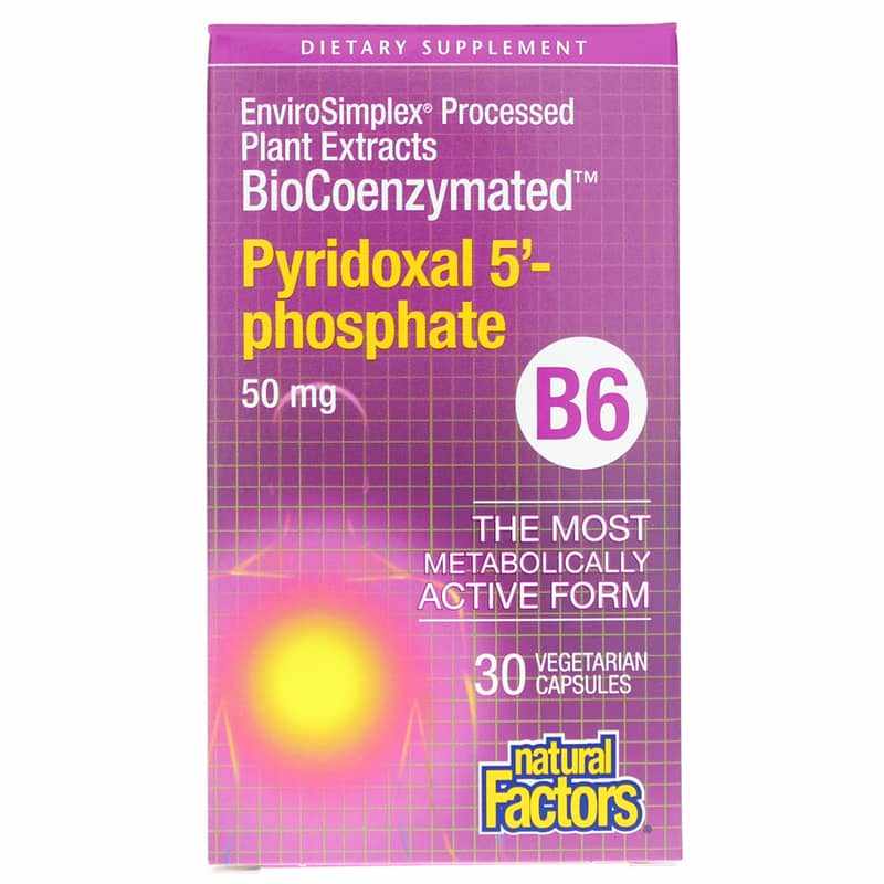 BioCoenzymated Pyridoxal 5' Phosphate 50 Mg