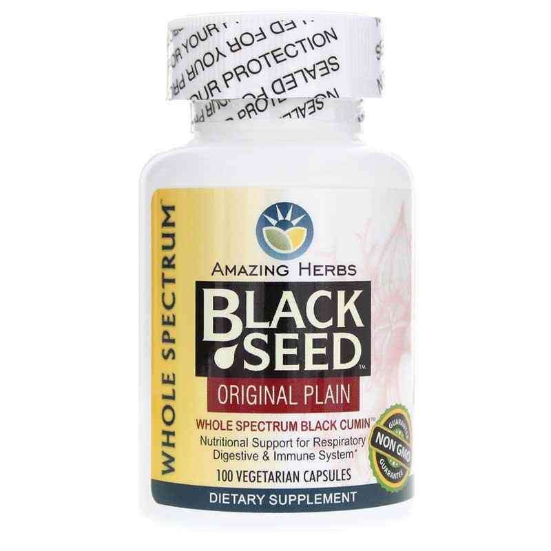 Black Seed Original Plain, Amazing Herbs