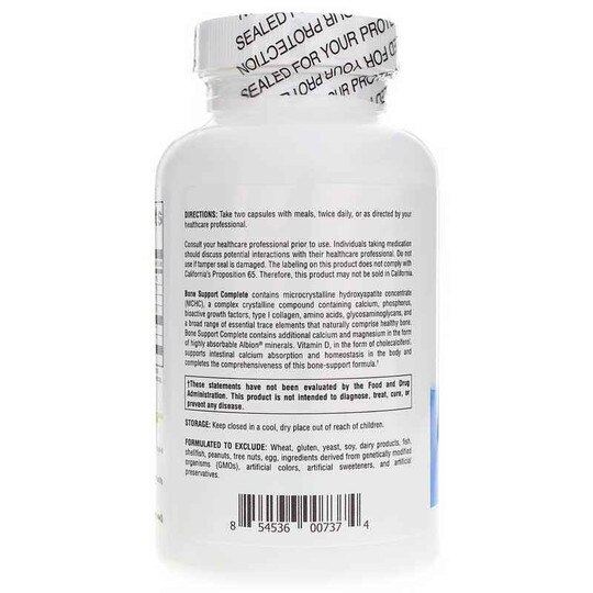 Bone Support Complete, Professional Supplement Center