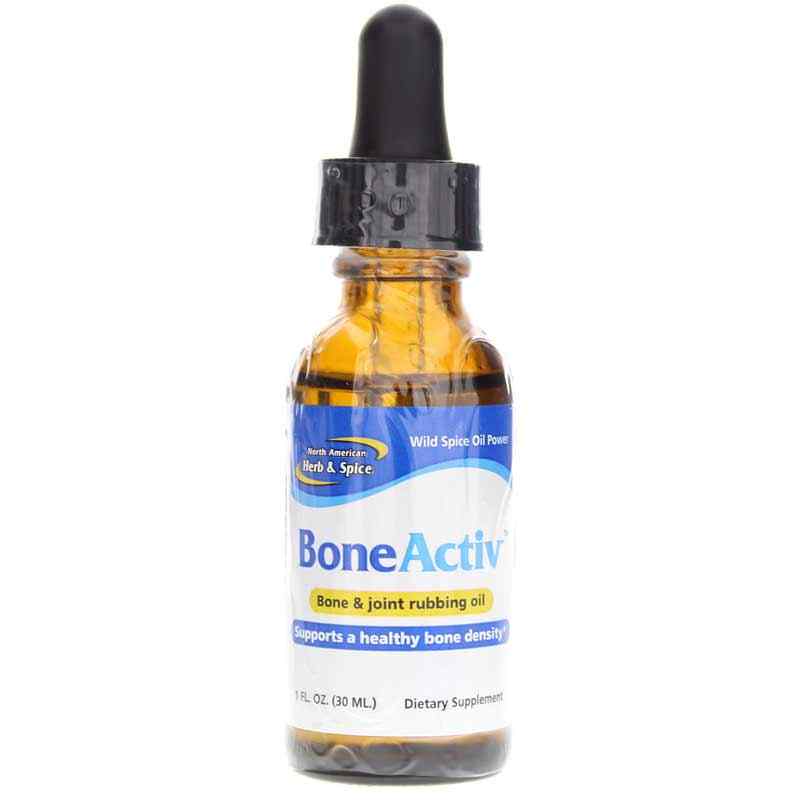 BoneActiv Bone & Joint Rubbing Oil, North American Herb & Spice