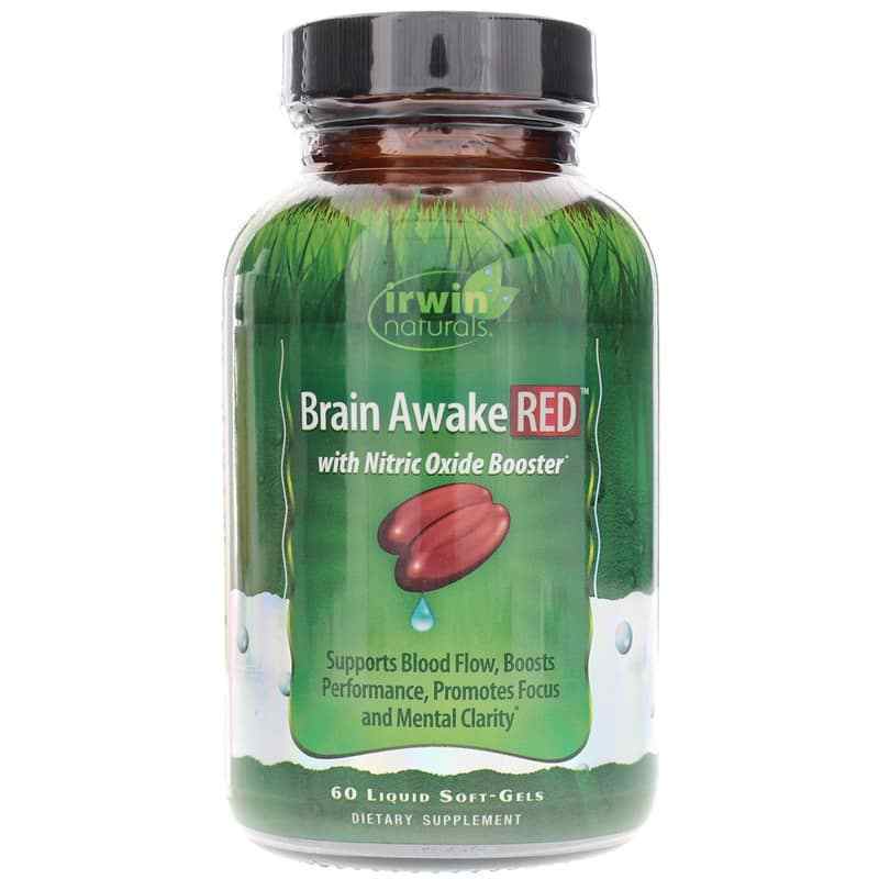 Brain Awake RED, Irwin Naturals