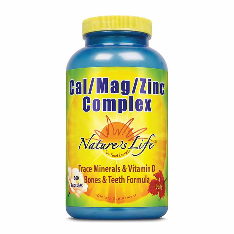 Cal/Mag/Zinc Complex, Natures Life
