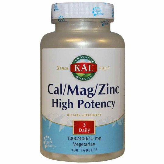 Cal/Mag/Zinc, Kal