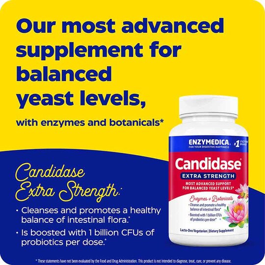 Candidase Extra Strength, Enzymedica
