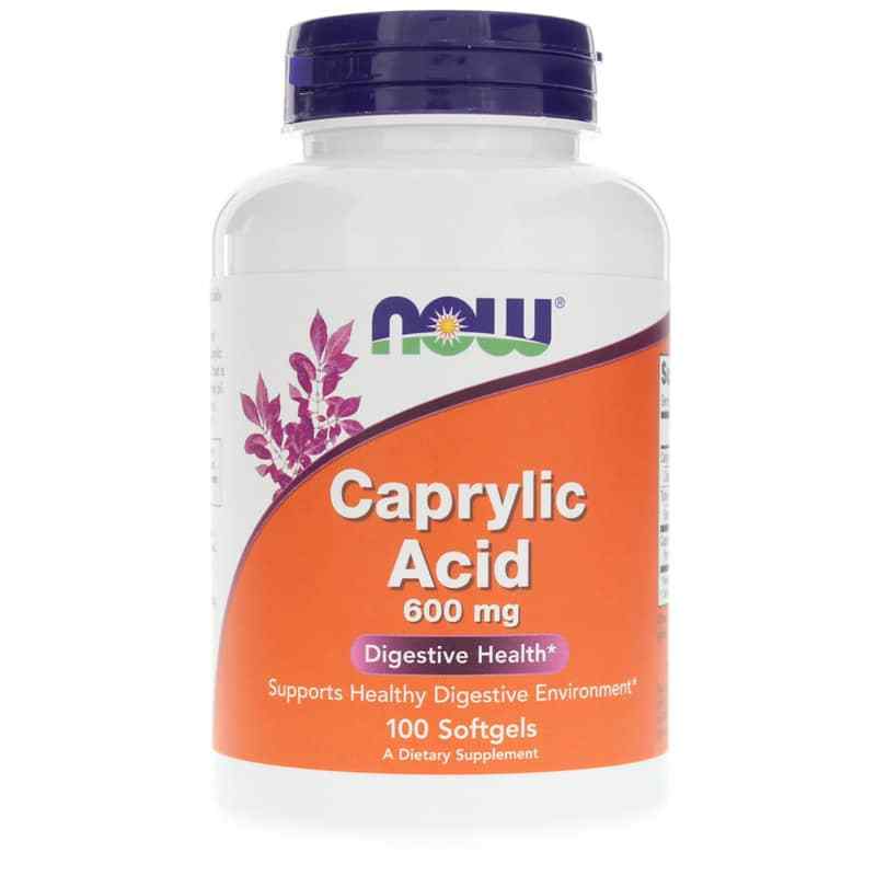 Caprylic Acid 600 Mg, NOW Foods