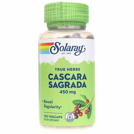 Cascara Sagrada 450 Mg, Solaray