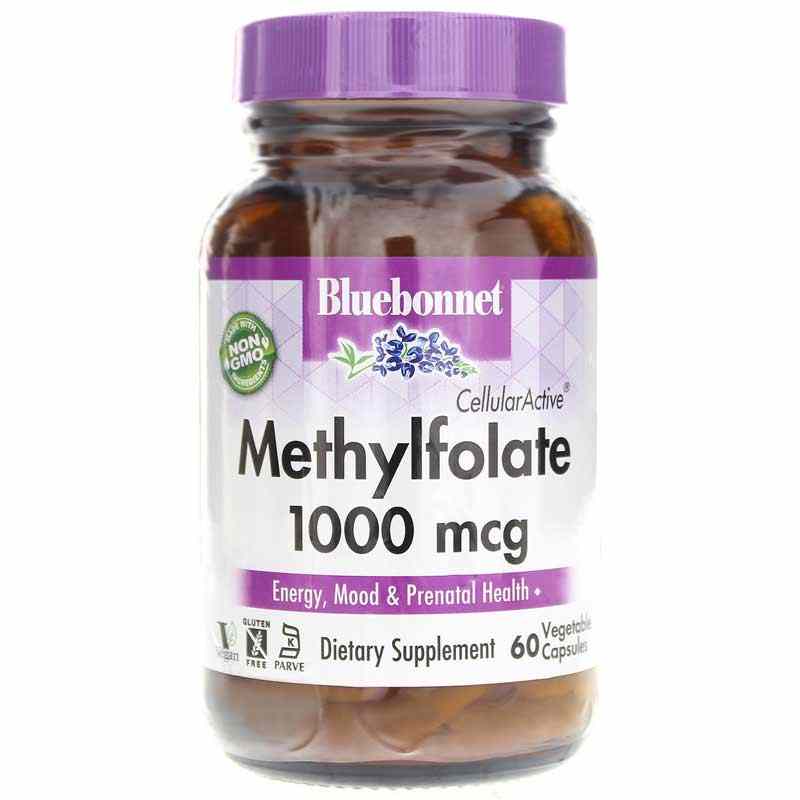 CellularActive Methylfolate 1000 Mcg, Bluebonnet