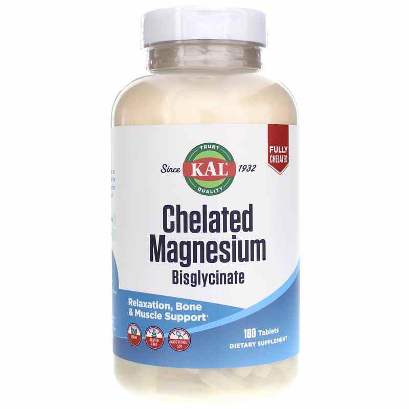 Chelated Magnesium Bisglycinate, Kal