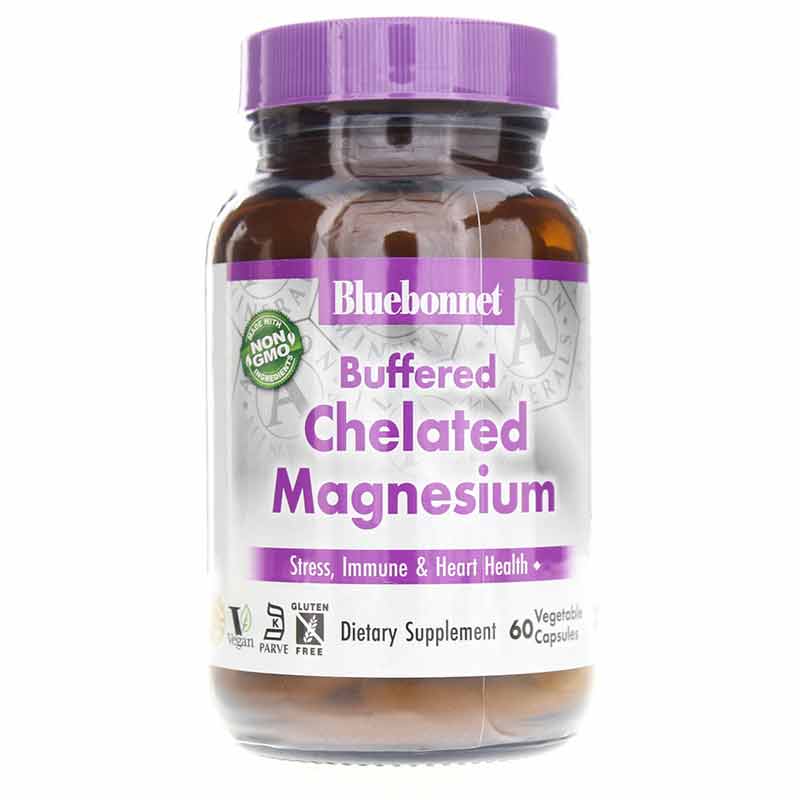 Chelated Magnesium Buffered, Bluebonnet