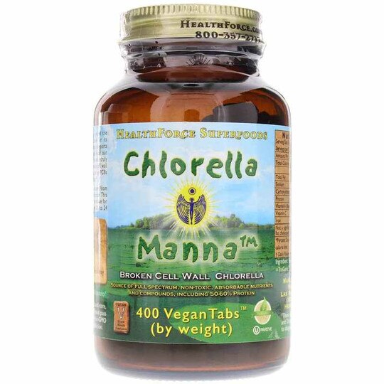 Chlorella Manna Tablets, Healthforce Superfoods