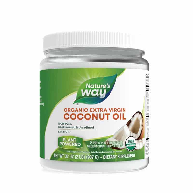 Coconut Oil Organic Extra Virgin, Natures Way