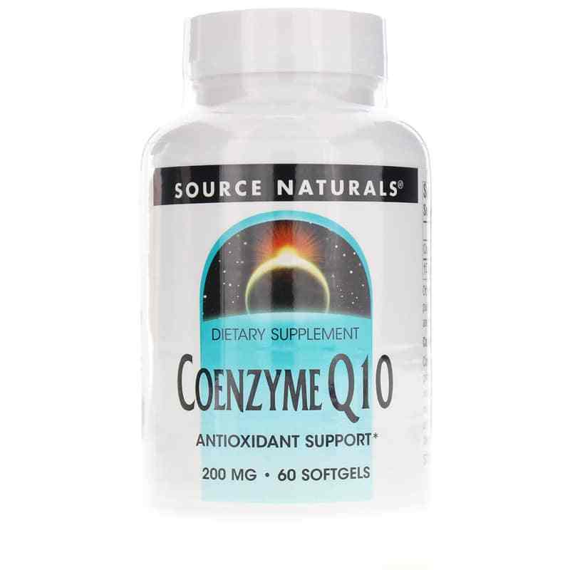 Coenzyme Q10 200 Mg Softgels, Source Naturals