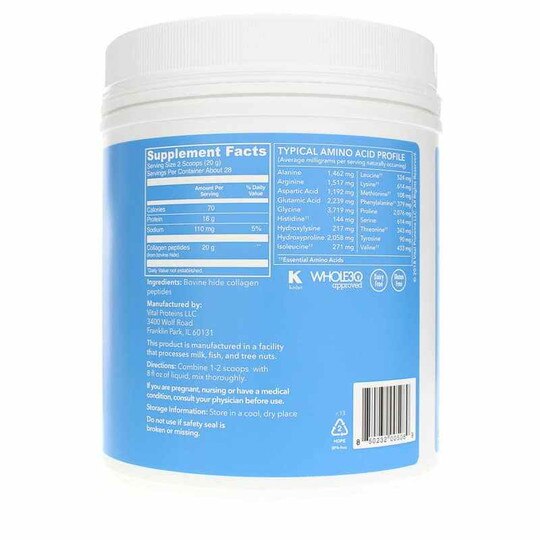 Collagen Peptides Powder, Vital Proteins