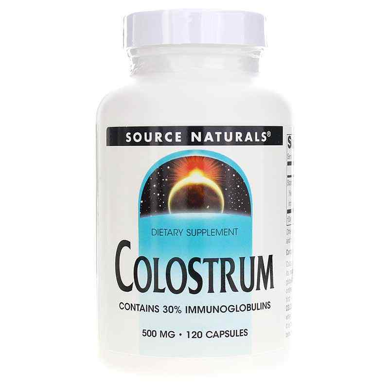 Colostrum 500 Mg, Source Naturals