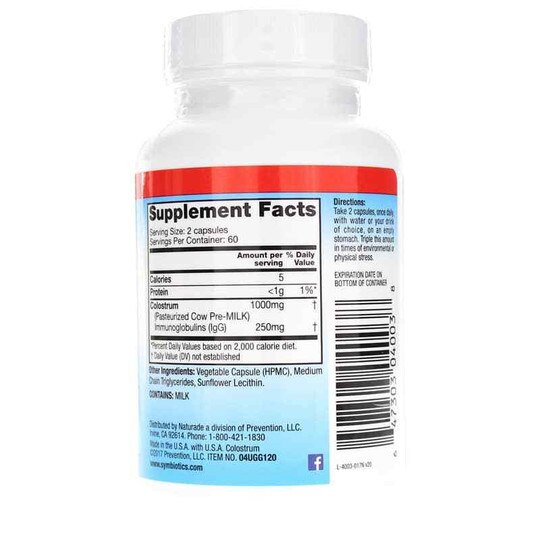 Colostrum Plus Capsules, Symbiotics