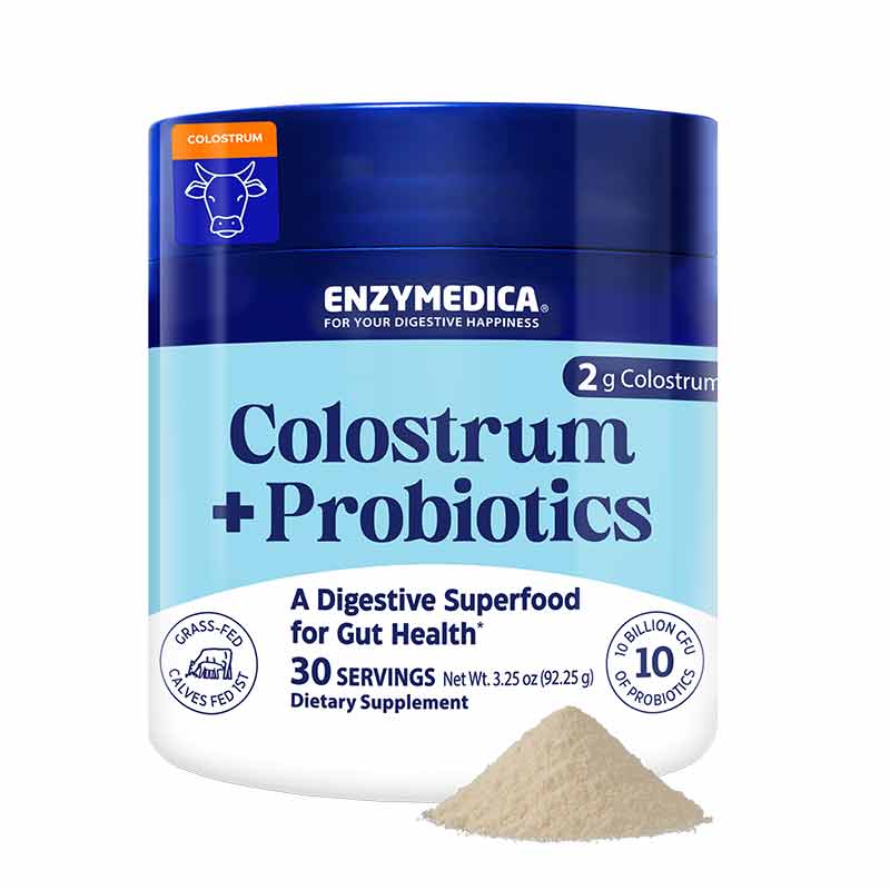 Colostrum + Probiotics, Enzymedica