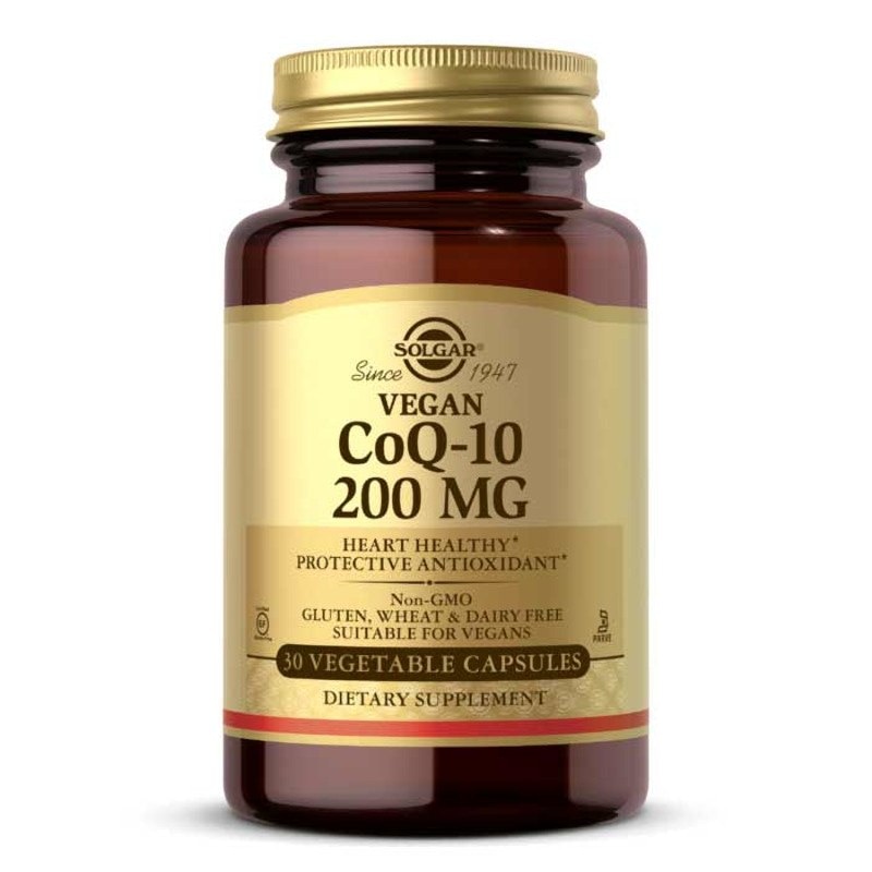 CoQ-10 200 Mg Vegan, Solgar