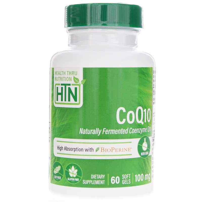 CoQ10 100 Mg with BioPerine, Health Thru Nutrition