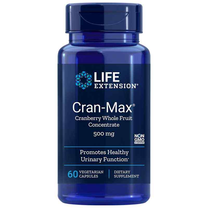 Cran-Max 500 Mg, Life Extension