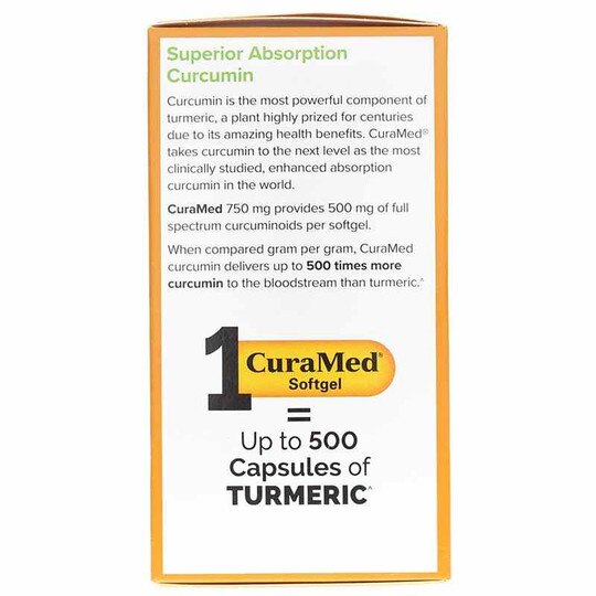CuraMed 750 Mg, Terry Naturally