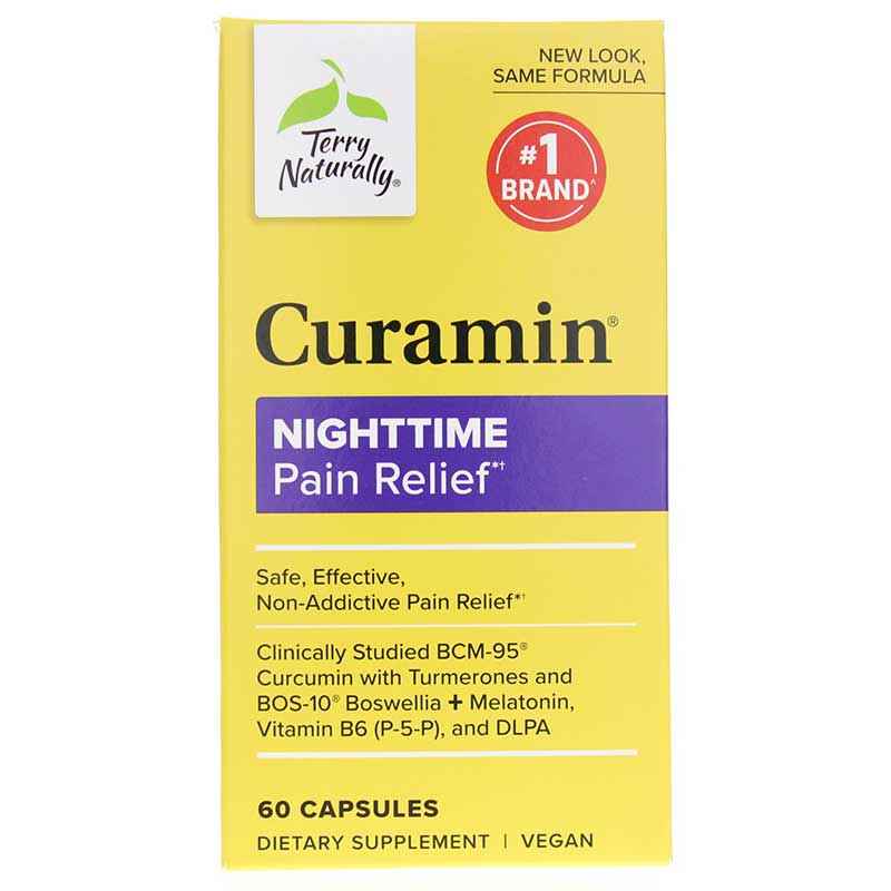 Curamin Nighttime Pain Relief, Terry Naturally