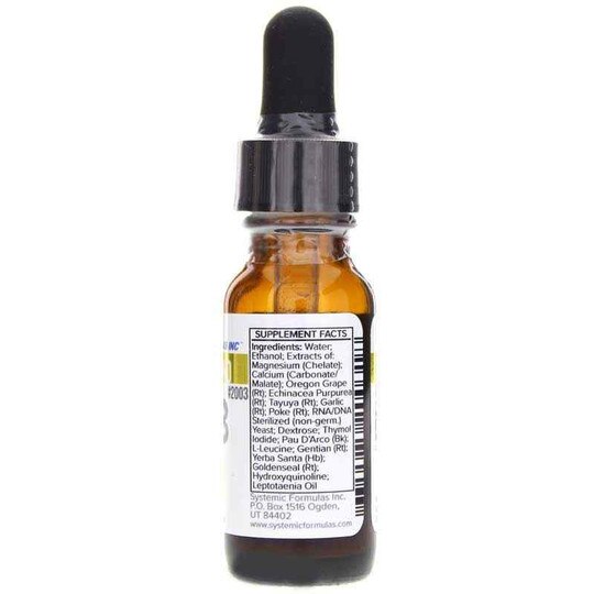 CX3 Bactrex, Systemic Formulas