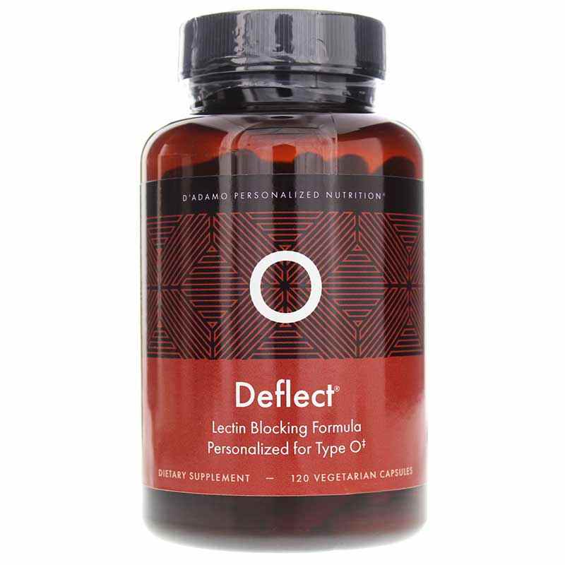 Deflect Type O Lectin Blocking Formula, D Adamo Personalized Nutrition