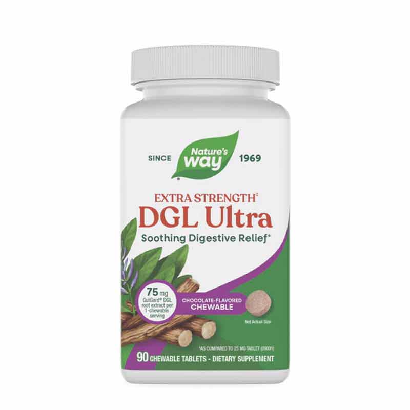 DGL Ultra Chocolate Flavor, Natures Way