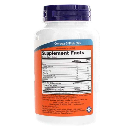 DHA-500 Double Strength, NOW Foods