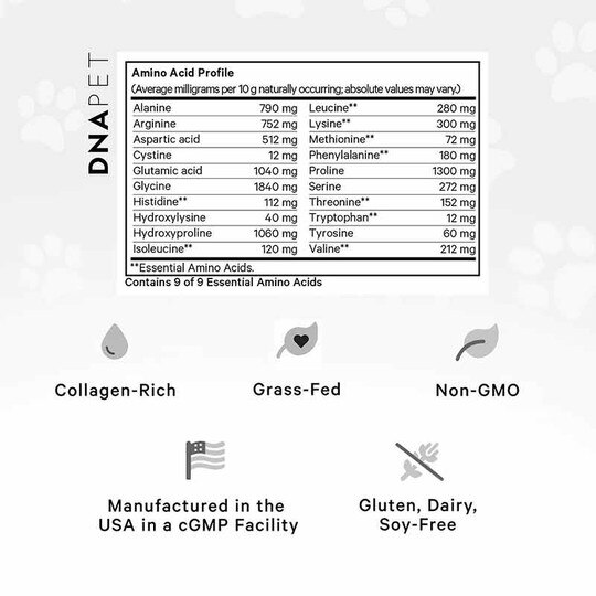 DNA PET Happy Healthy Muscles Powder for Cats, Codeage