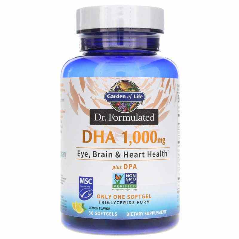 Dr. Formulated DHA 1000 Mg, Garden of Life