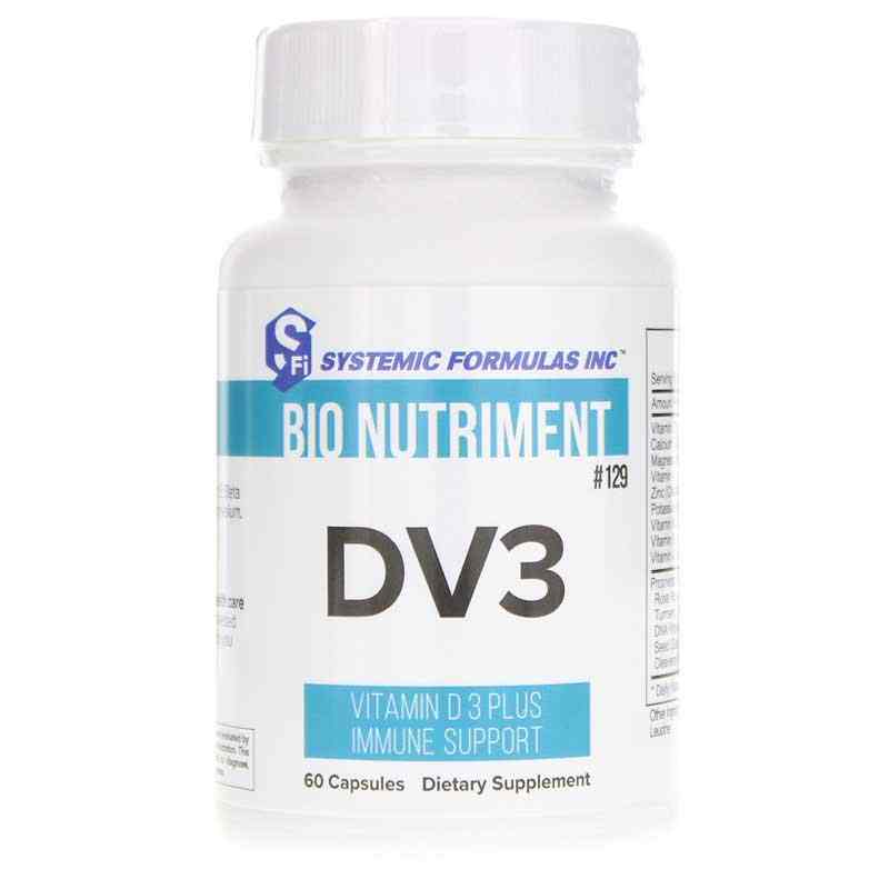 DV3 Vitamin D3 Plus Immune Support, Systemic Formulas