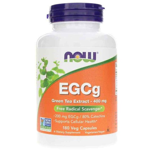 EGCg Green Tea Extract 400 Mg, NOW Foods