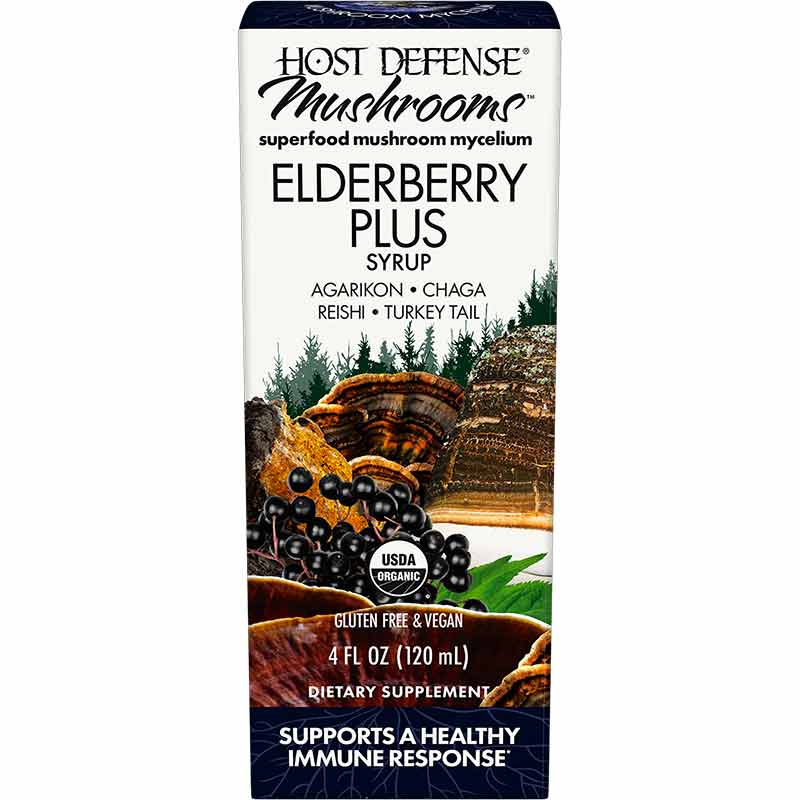 Elderberry Plus Syrup, Host Defense